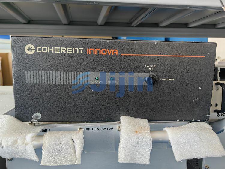 Used COHERENT INNOVA Ion Laser, PN:I-LINE-PS-KLA - Jijin Semiconductor ...